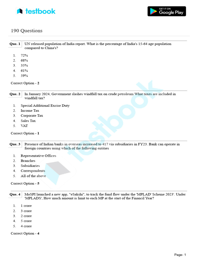 SBI Clerk Mains Memory Based Paper (Held On - 25 Feb, 202dddddd4 Shift ...