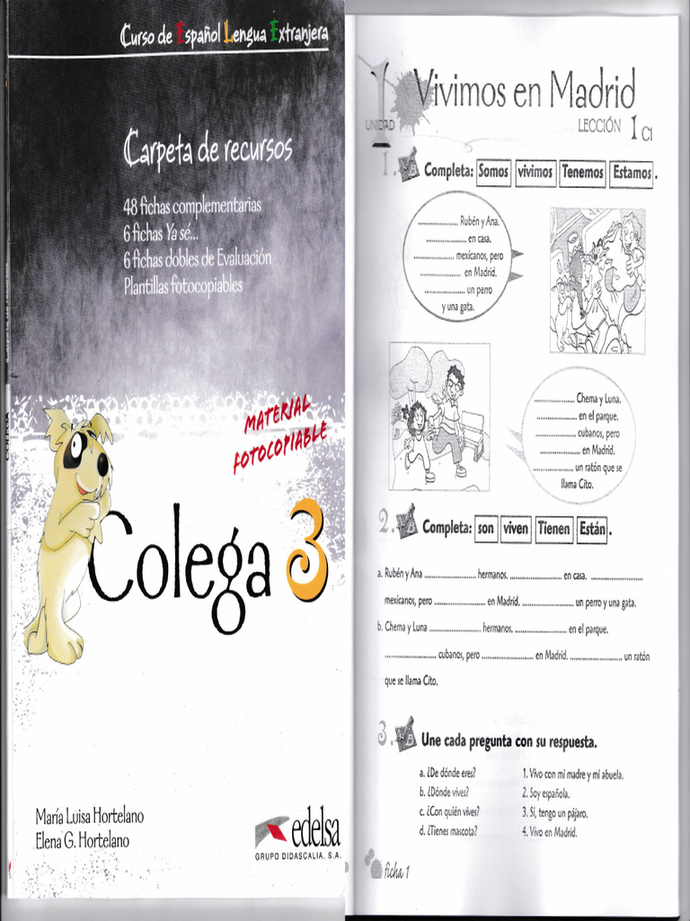 Colega 3 Quiz Book | PDF