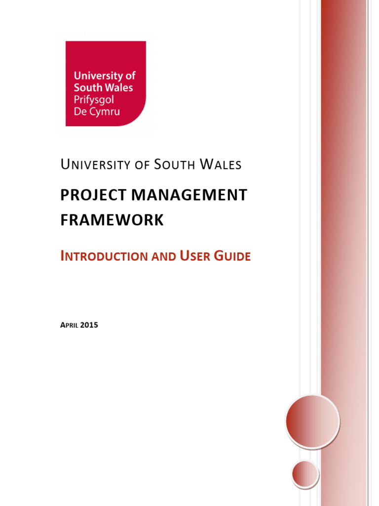 USW Project Management Framework | PDF | Project Management | Risk