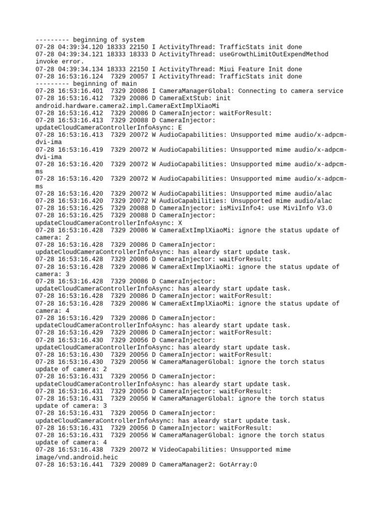 Log Cat 1753696396320 | PDF | Data Compression | Computing