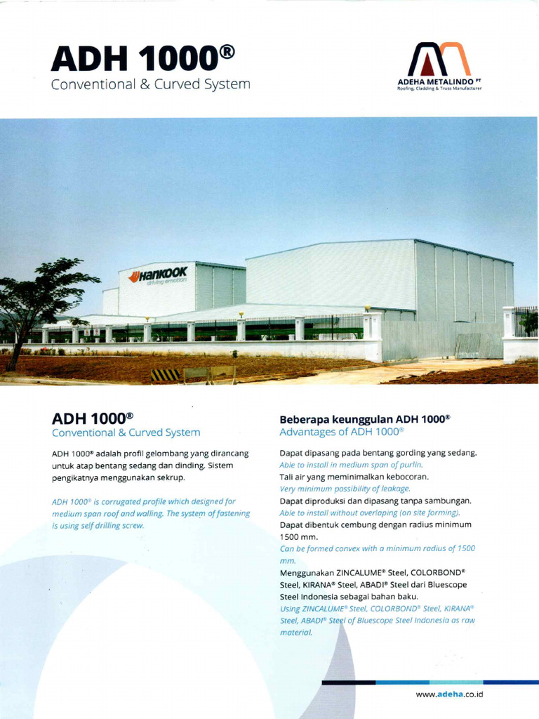 Profile ADH 1000 | PDF