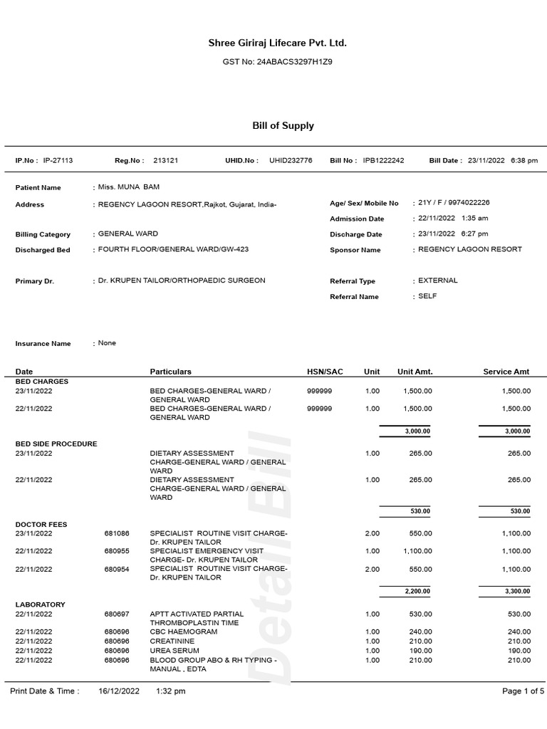 IP-27113 Miss - Muna Bam Bill | PDF | Syringe | Clinical Medicine