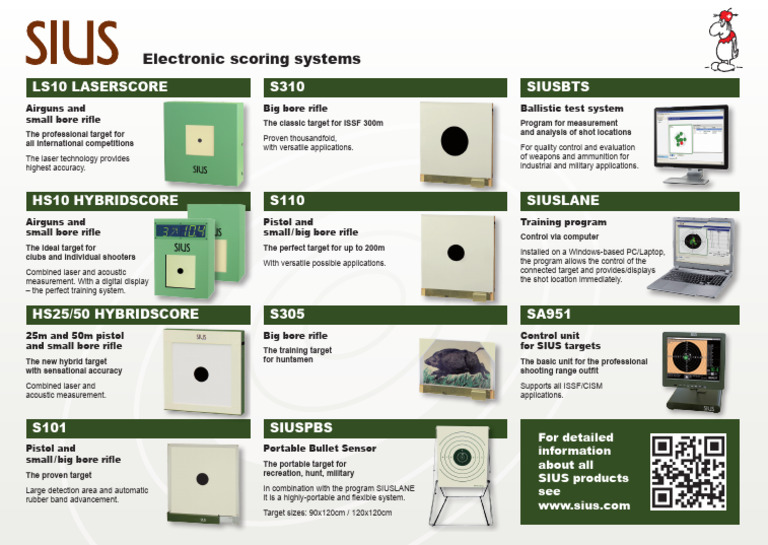 SIUS Electronic Target Systems Overview | PDF | Rifle | Firearms