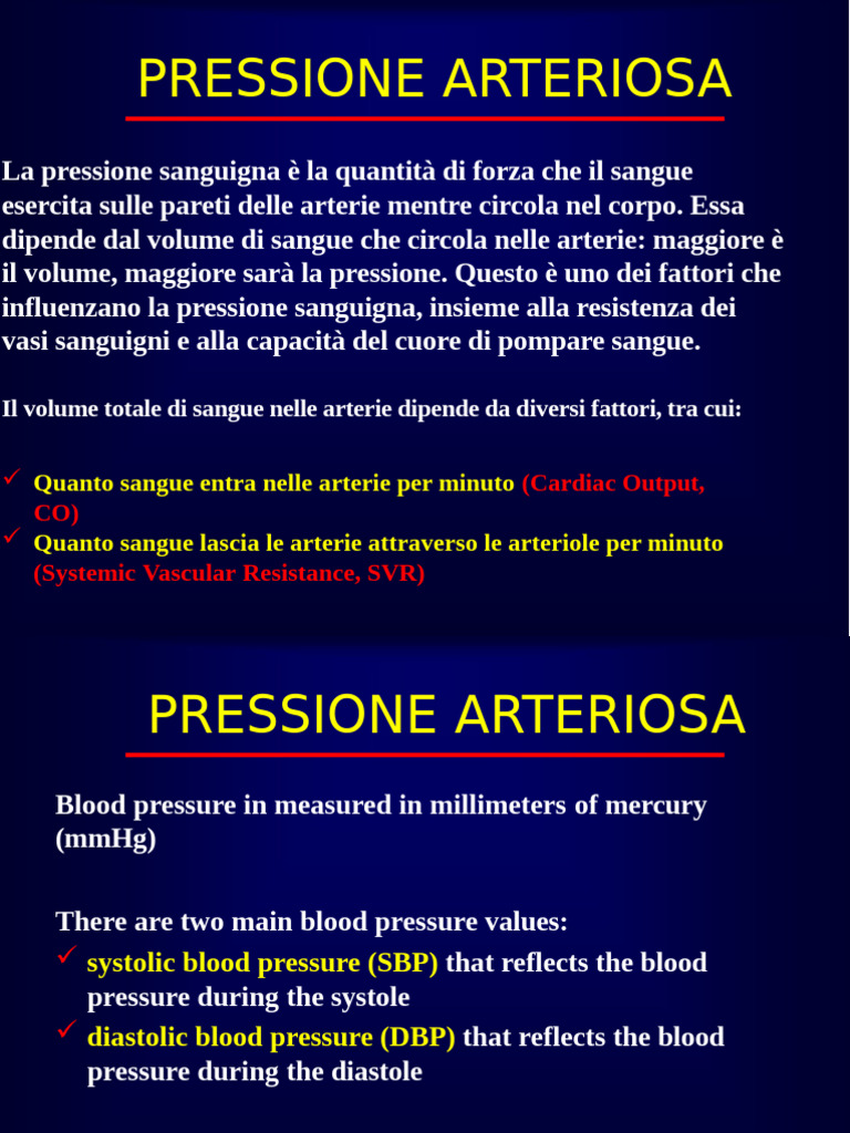 Ipertensione Arteriosa Infermieristica | PDF | Blood Pressure ...