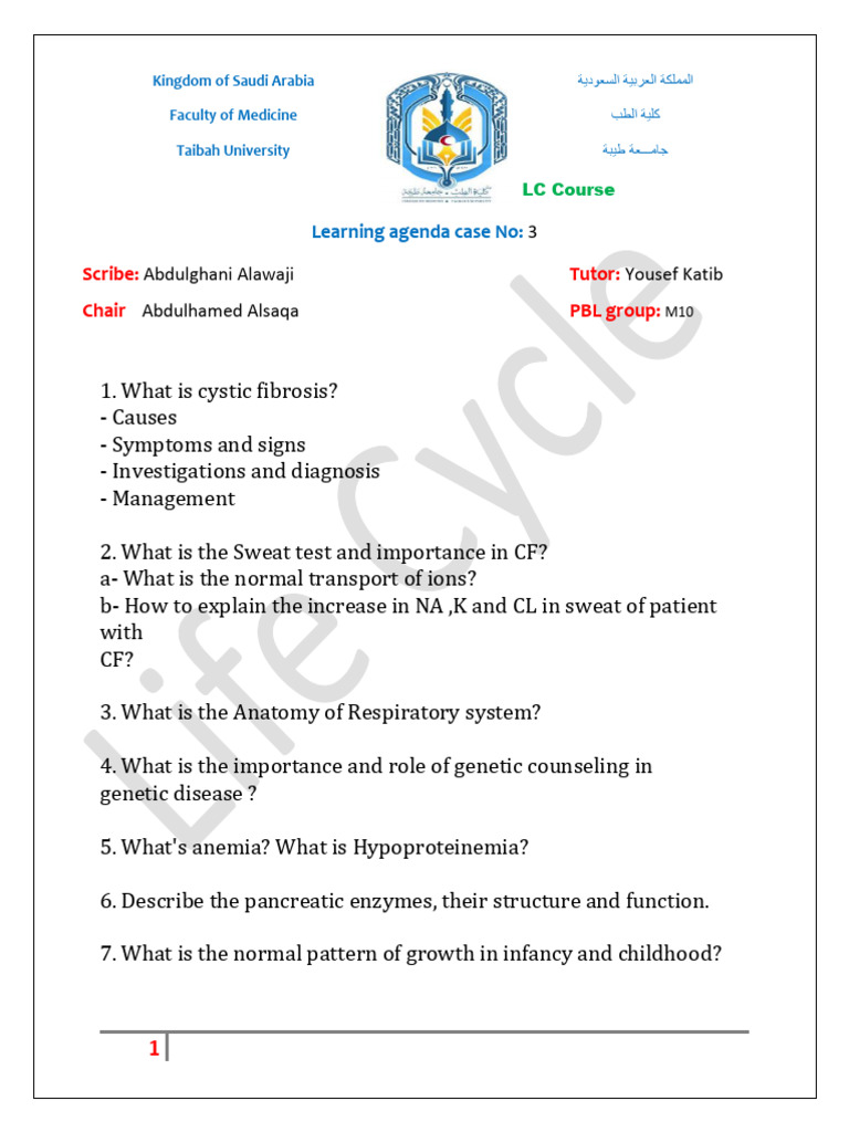 LC- AGENDA⁩ - CASE3 - M10 | PDF