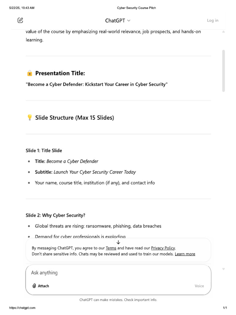 Cyber Defender | PDF