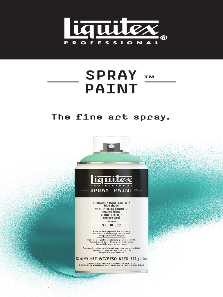 LQX Leaflet Spray Paint Eng Web. | PDF | Acrylic Paint | Paint