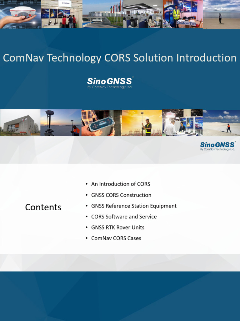 ComNav Technology CORS Solution Introduction | PDF | Computing | Computer Engineering