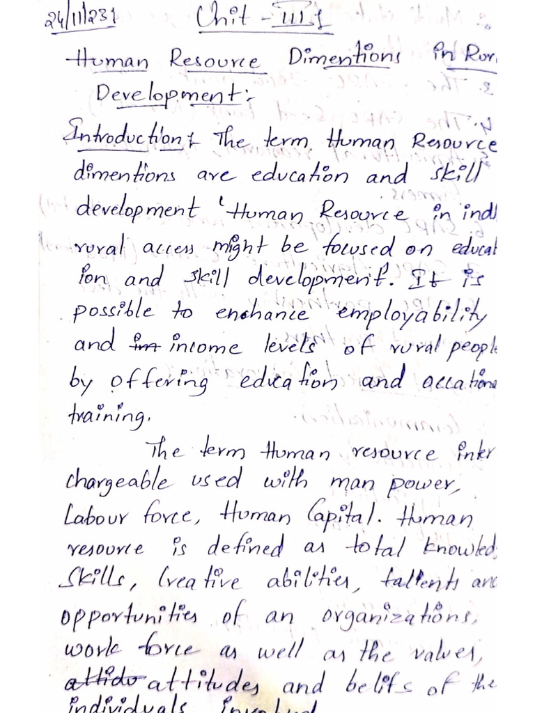 Rural Innovation Project Unit-3 (1) | PDF