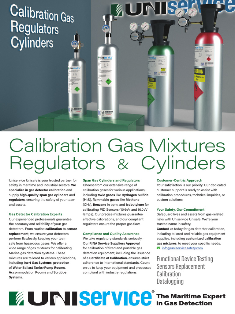 Sulfur Dioxide Calibration Gas Solutions | PDF | Ammonia | Oxide