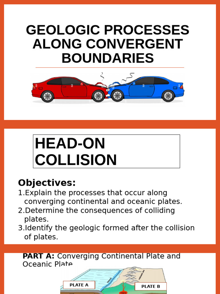 Geologic Processes Along Plate Boundaries | PDF