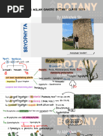 Elaters Columella Peristome Calyptra | PDF | Moss | Plants