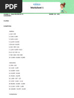 Order of Operation Puzzles | PDF | Teaching Methods & Materials