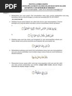 Kertas Khot 2024 Surah Al Ikhlas - Diprint A3 | PDF | Kajian Bahasa Asing