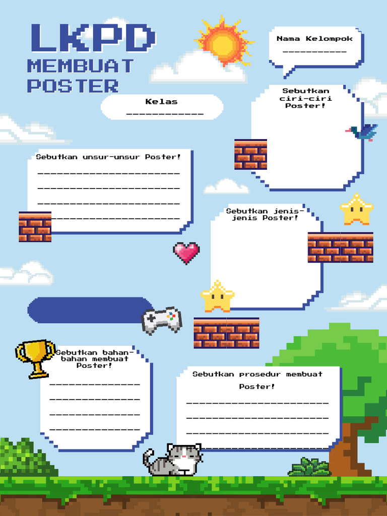 Unsur dan Prosedur Membuat Poster | PDF