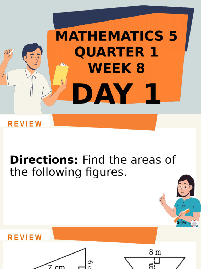 g5q1w8 PPT Mathematics (Matatag) @sir Ims | PDF | Area | Multiplication