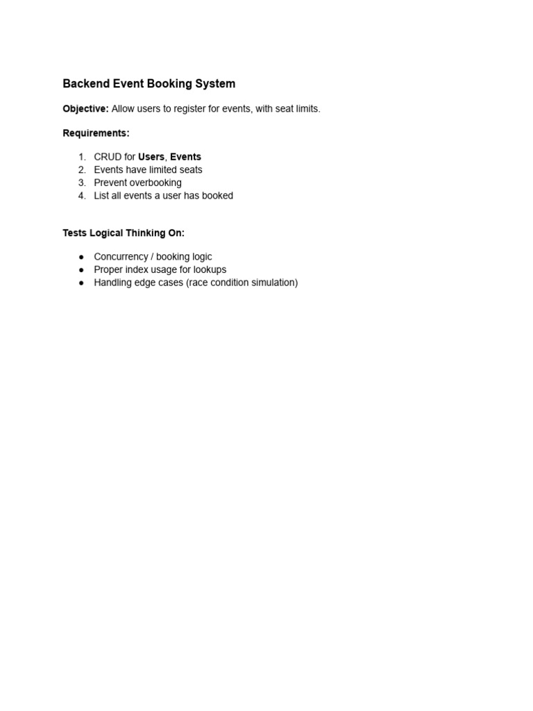 Zeeshan - Event Booking System | PDF | Information Technology Management | Information Science