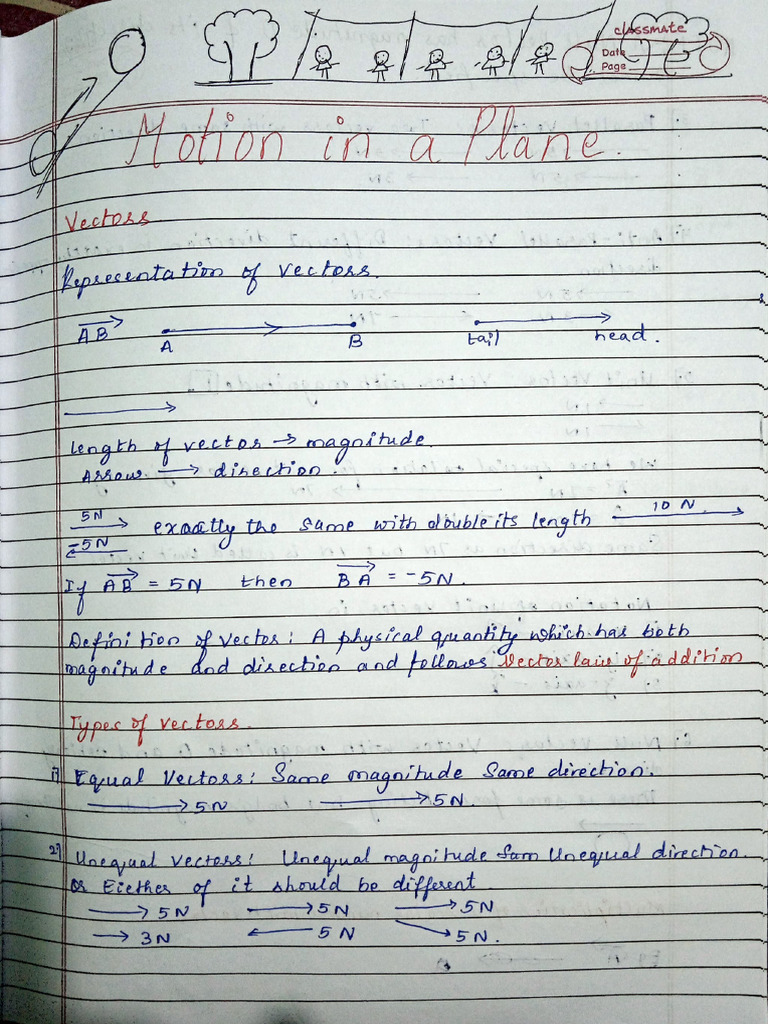 Physics Vectors | PDF