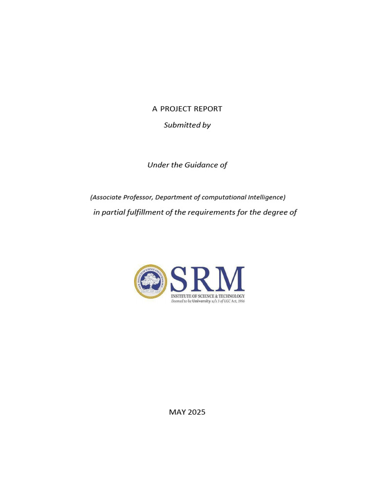 Major Project Report 8th May | PDF | Machine Learning | Personalized ...