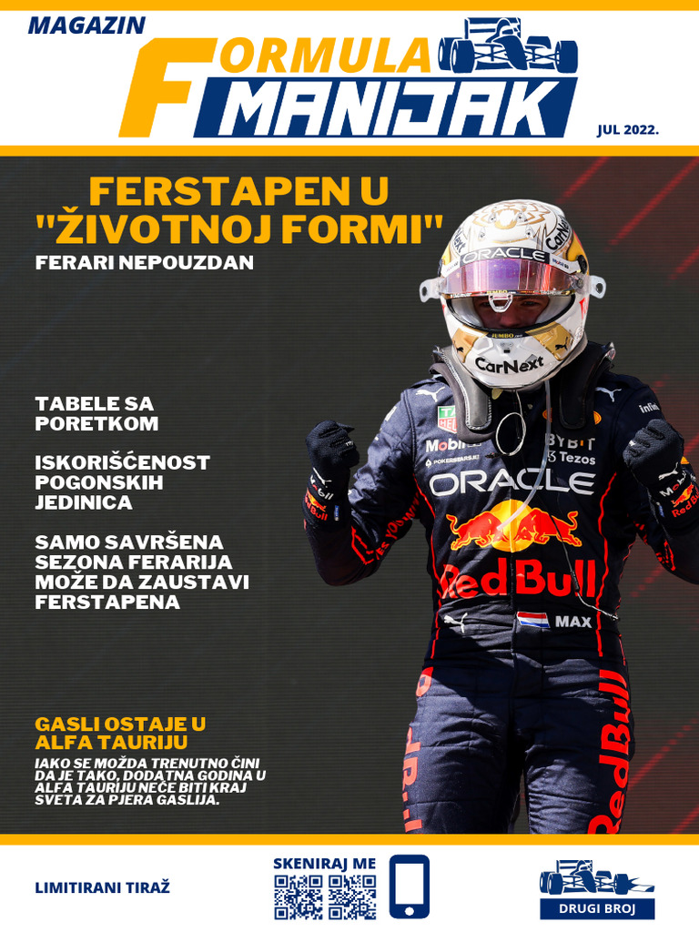 F1 Manijak Magazin Broj 2. | PDF