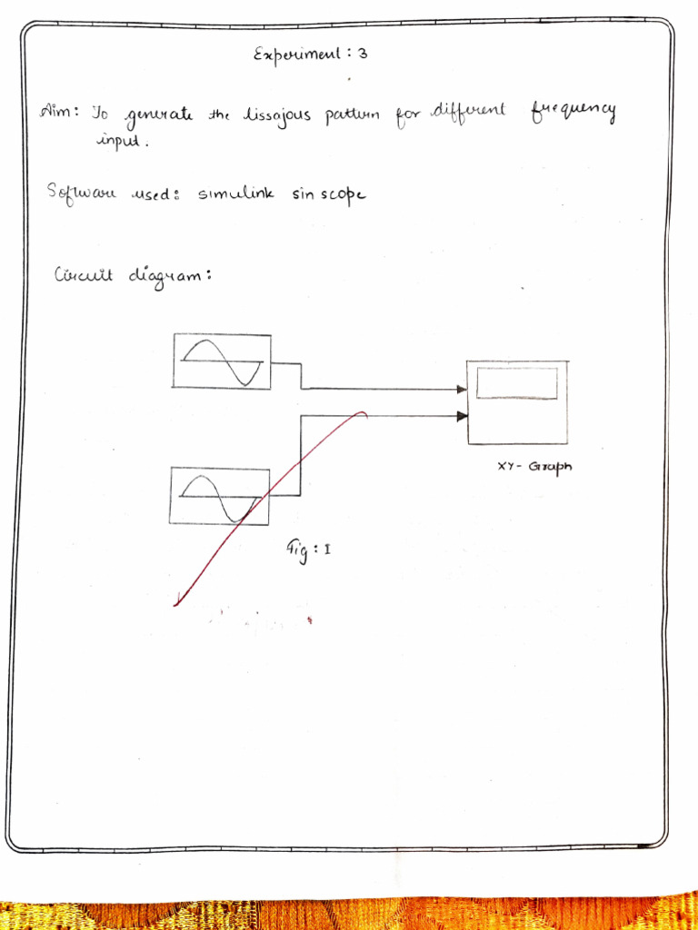 Lissajous Pattern for Diff Frequency | PDF | Analytic Geometry | Oscillation