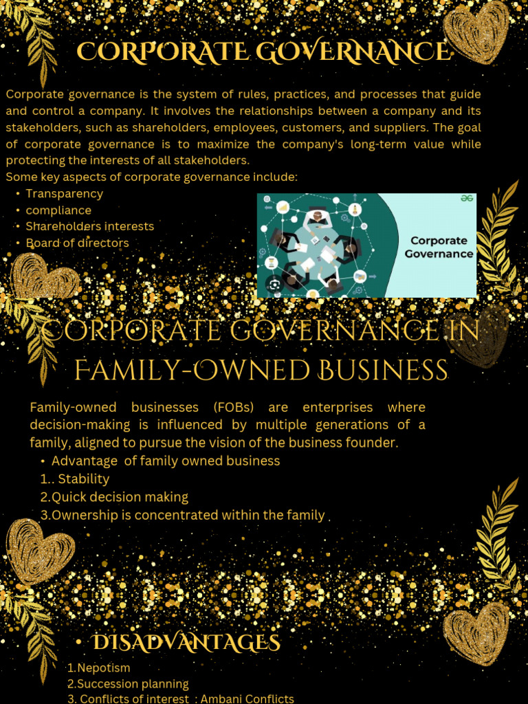 Corporate Governance in Family and State-Owned Businesses | PDF ...
