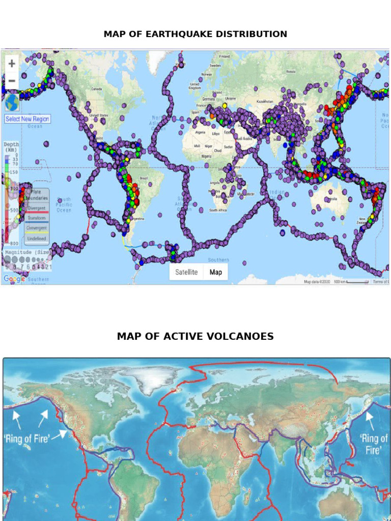 MAP-OF-EARTHQUAKE-DISTRIBUTION | PDF