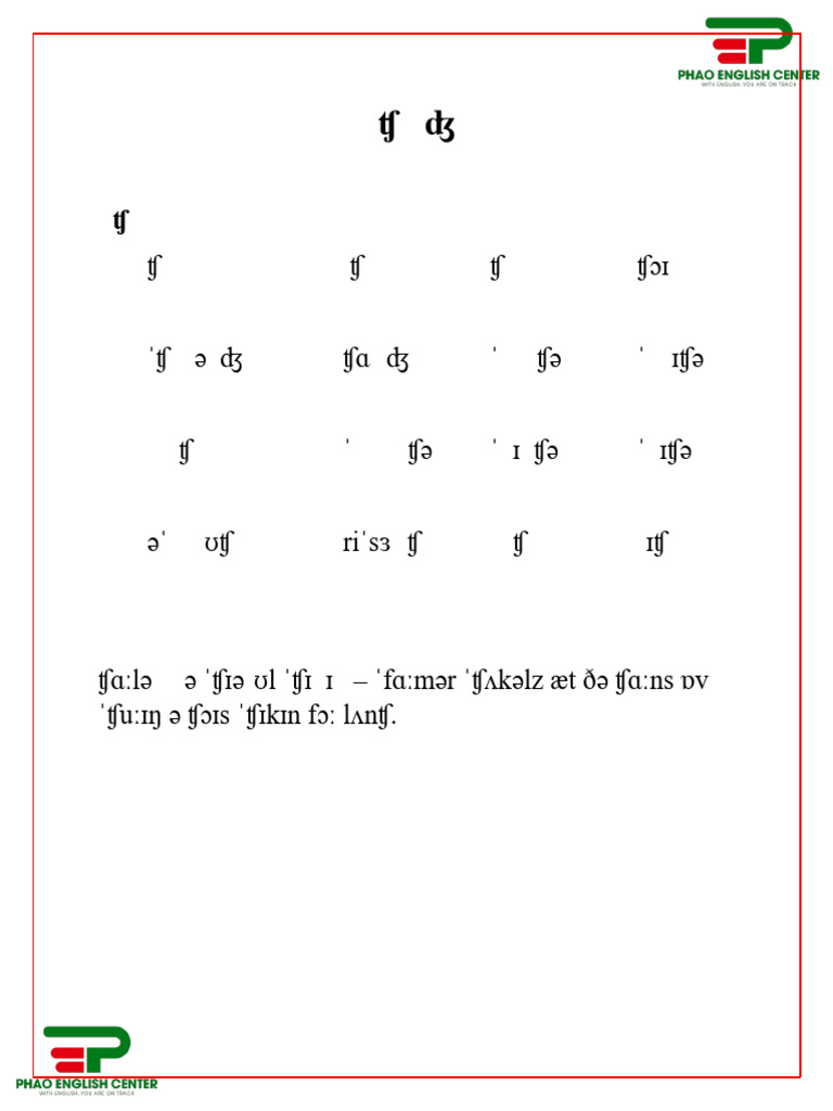Lesson 2.1. Pronunciation | PDF