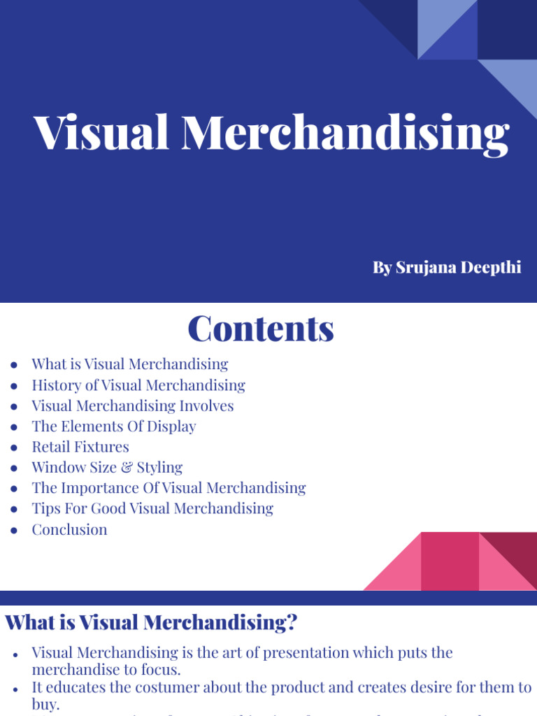 What Is Visual Merchandising | PDF | Brand Management | Promotion And ...