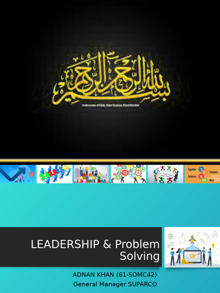 Leadership & Problem Solving Dated 15-July-2025 | PDF | Emotional ...