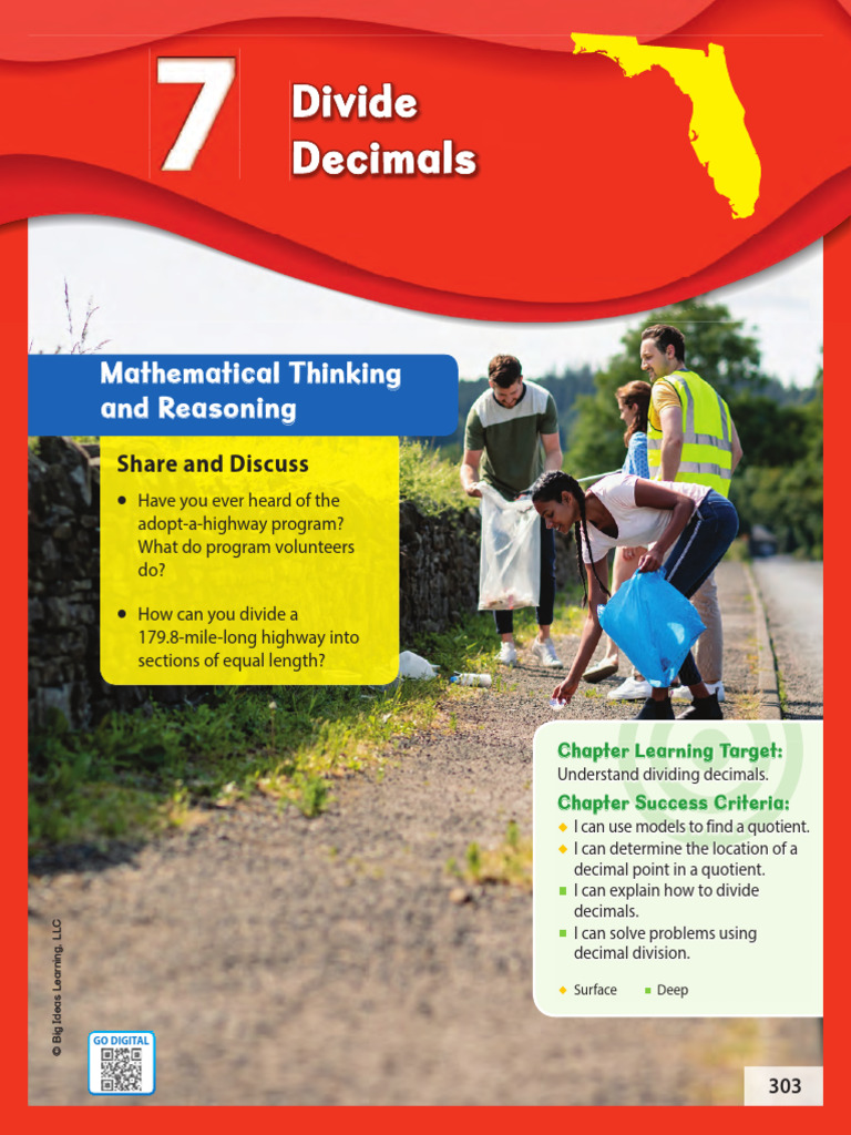 Chapter 7 Divide Decimals | PDF | Division (Mathematics) | Numbers