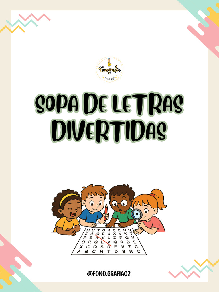 Sopas de Letras Divertidas | PDF