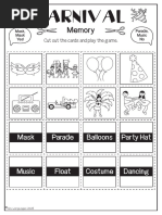Carnival Vocabulary Worksheets | PDF