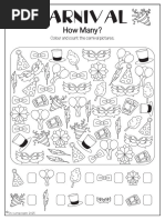 Carnival Vocabulary Worksheets | PDF