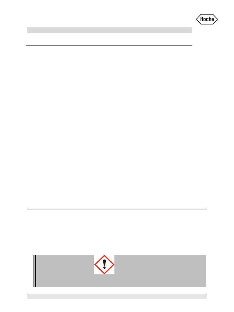 MSDS 8429324190 Elecsys TSH Cobas e 411 | PDF | Toxicity | Solubility