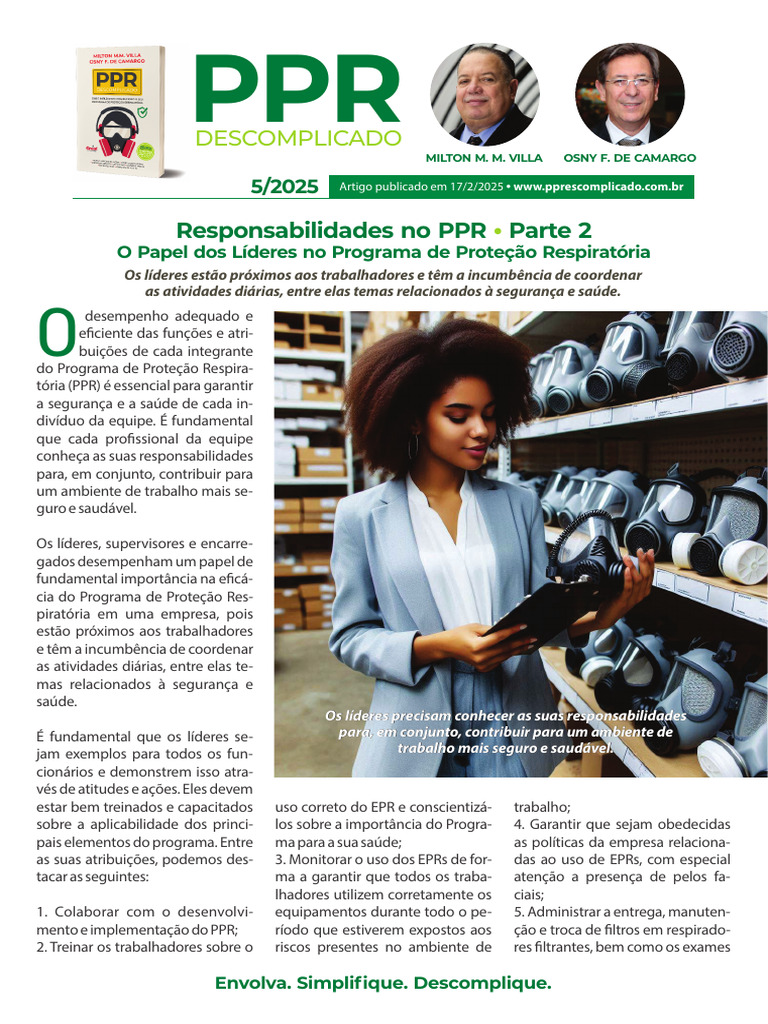 PPR Artigo Responsabilidades PPR Parte 2 17fev2025 | PDF
