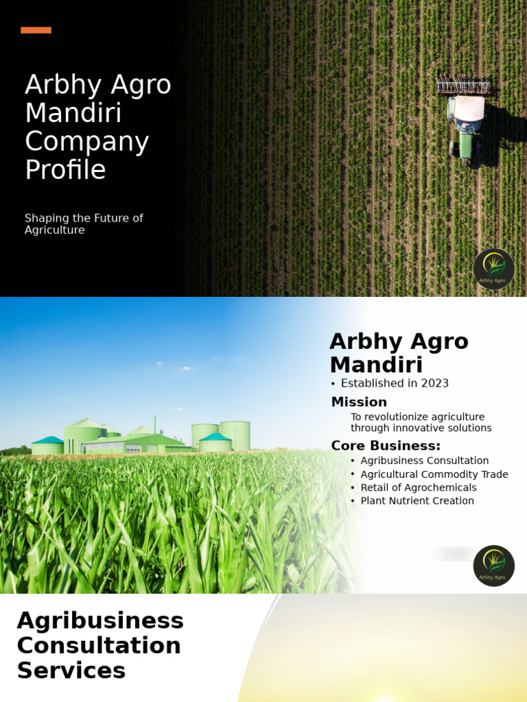 Arbhy Agro Mandiri Company Profile (Agricultural Trade) | PDF