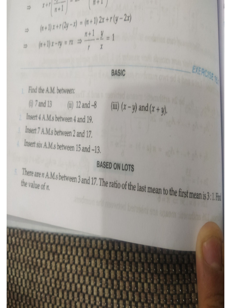 Chapter 8 Sequence and Series | PDF