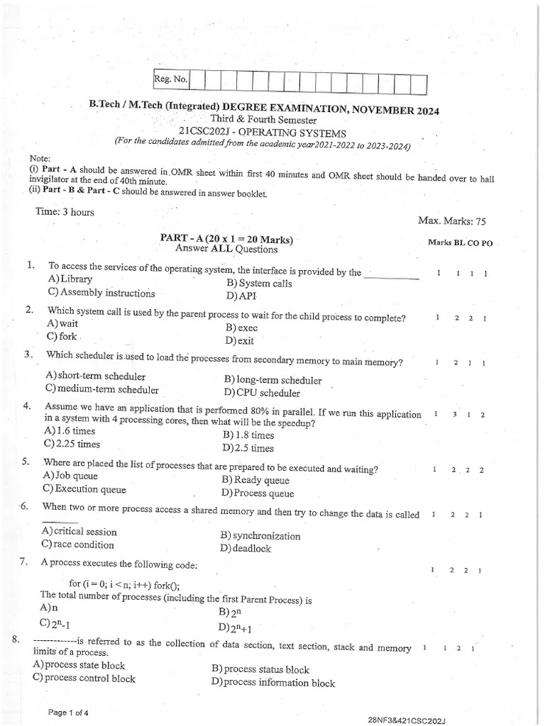 21CSC202J 05.01.2024 An | PDF