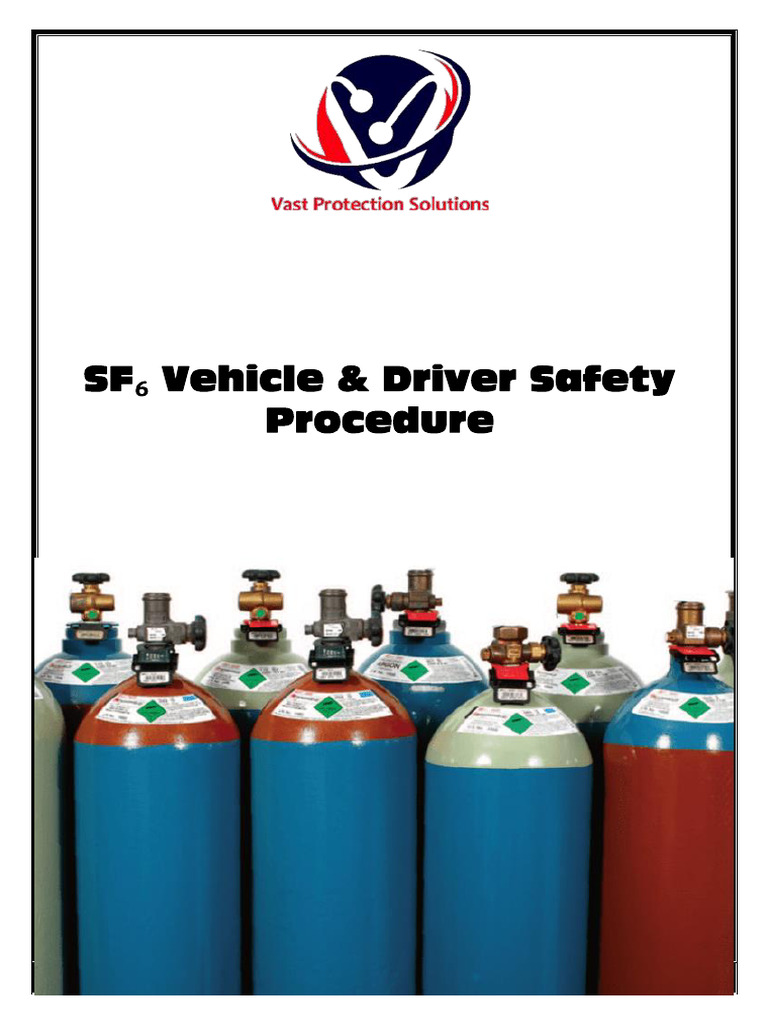 7. Vehicle Management SF6 Gas Handling | PDF | Regulatory Compliance ...