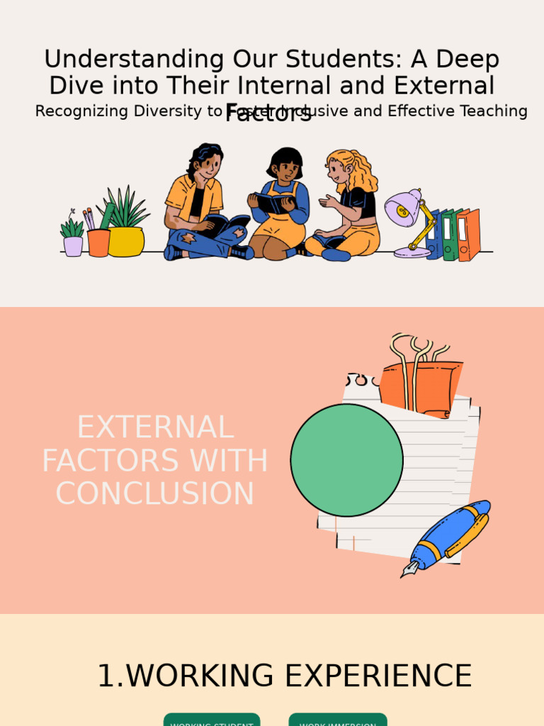 Understanding Student Diversity Factors | PDF | Teachers | Extraversion ...