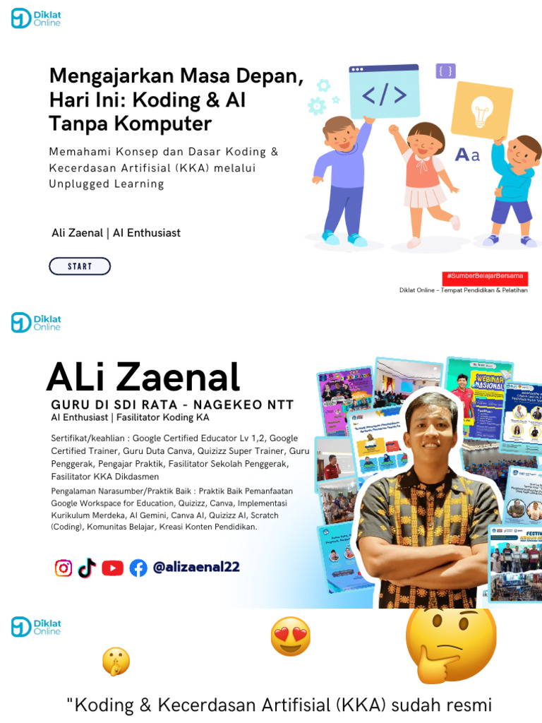 Day 1 - Menerapkan Koding Dan Kecerdasan Artifisial (KKA) Dalam ...