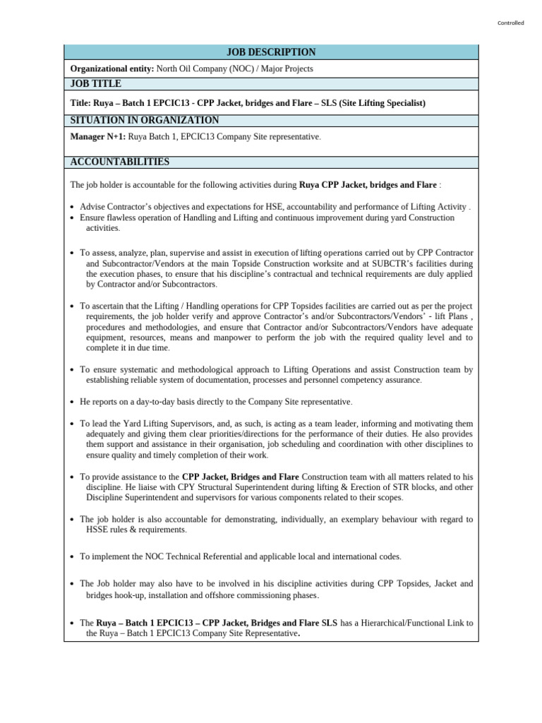 2a.JD-Ruya CPP JKT SLS-1 | PDF | Labor Relations | Employment