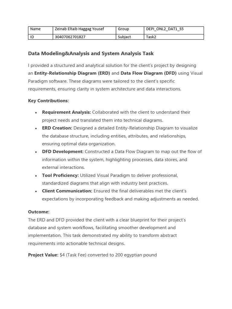 Task2 DataModeling&Analysis | PDF