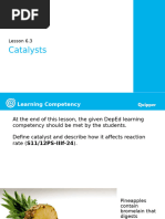 Catalysts Guide For KS3 Chemistry Students - BBC Bitesize | PDF ...
