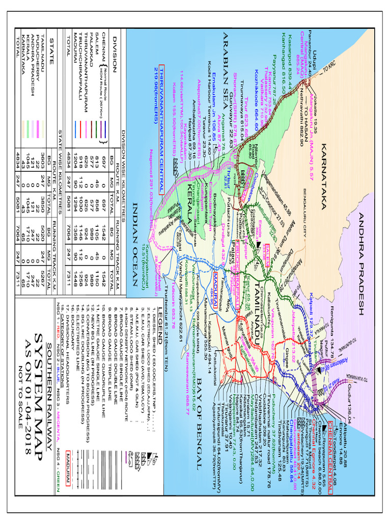 Southern Railway Map | PDF
