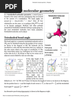AXE Molecular Geometry Tables | PDF | Chemistry | Atomic