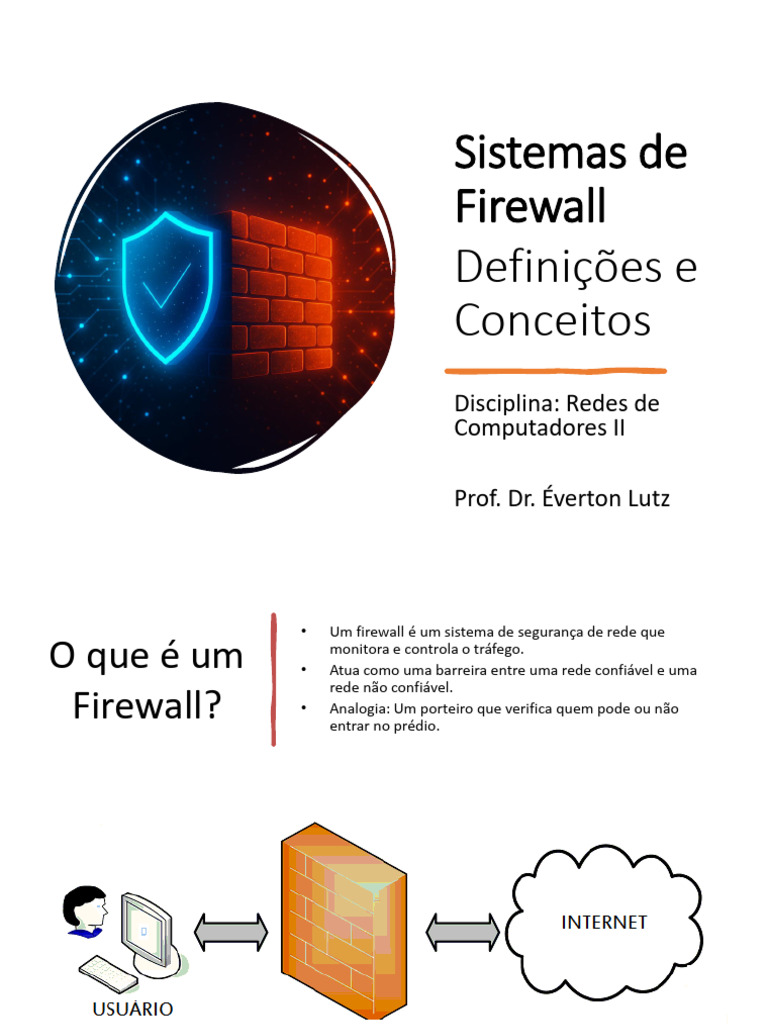 Introdução ao Firewall de Borda | PDF | Firewall (informática) | Rede ...