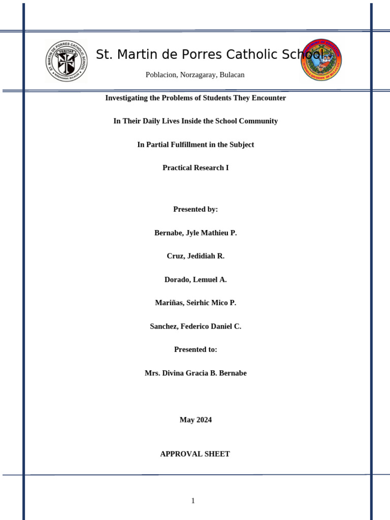 PR 1 - Bookbind (1) | PDF | Bullying | Social Psychology