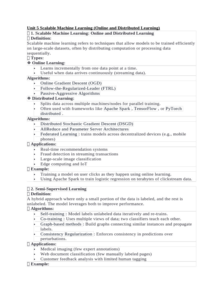 Scalable Machine Learning | PDF | Bayesian Inference | Statistical Inference